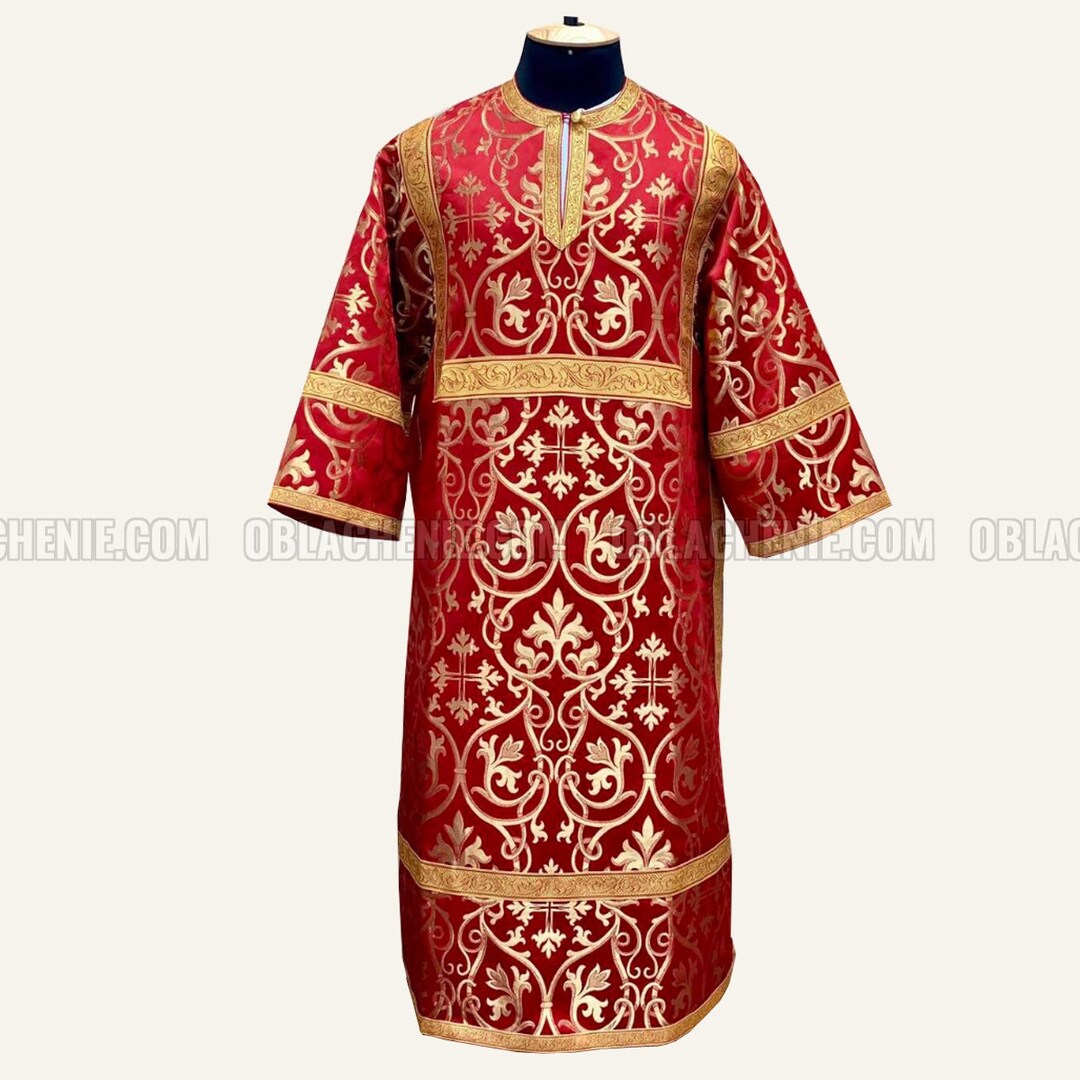 Altar Server Robe. Altar Boy Dalmatic Vestment. Reader Vestment ...