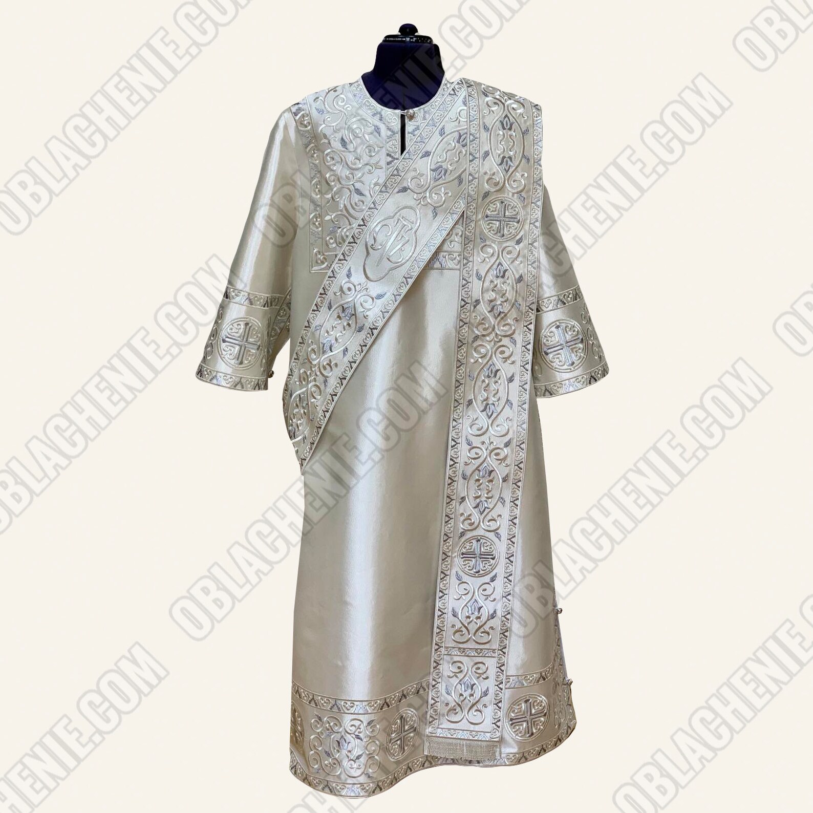 Deacons Vestment. Deacon Set Vestment. Machine Embroidery. Custom ...
