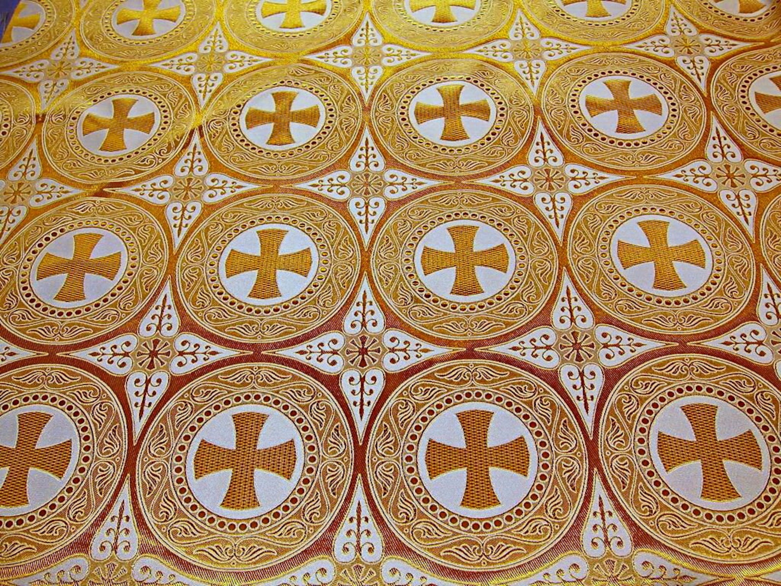 Church Fabric. Nonmetallic Brocade. Any Colors. Vestment - Etsy