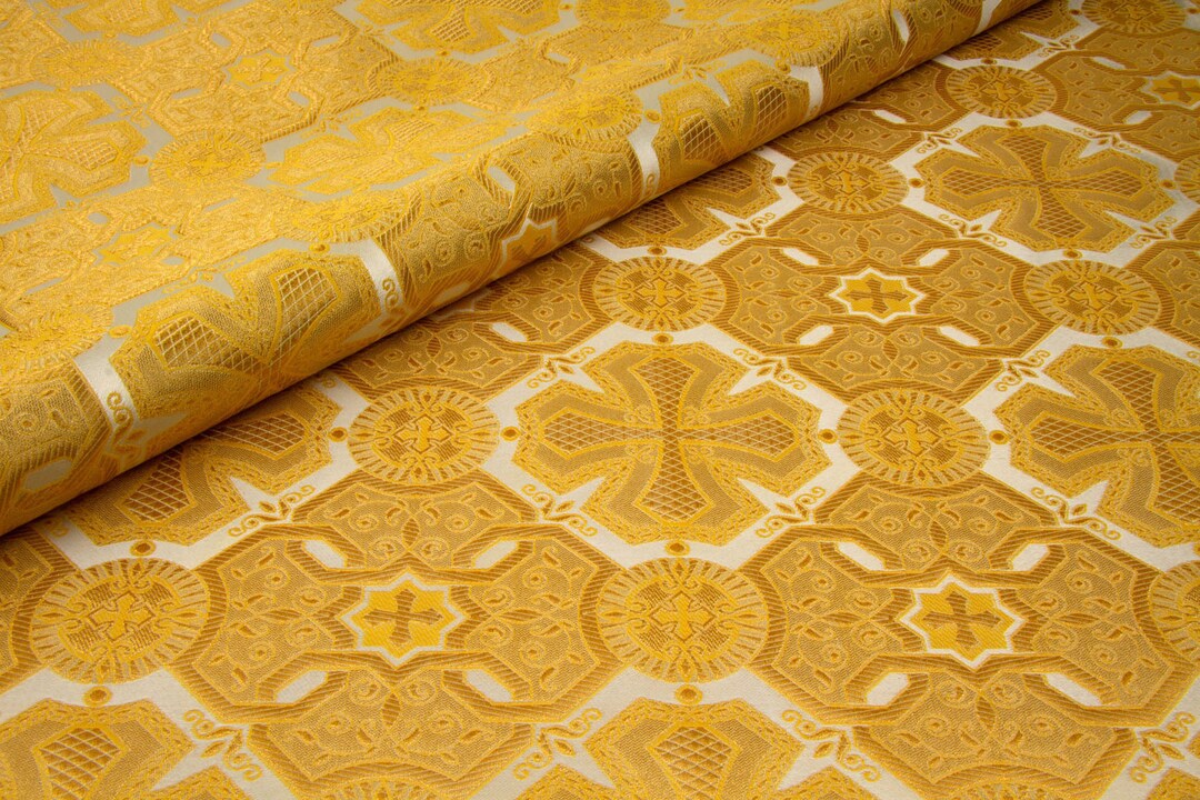 Liturgical Fabric for Sewing Vestments. Various Colors Are Available ...
