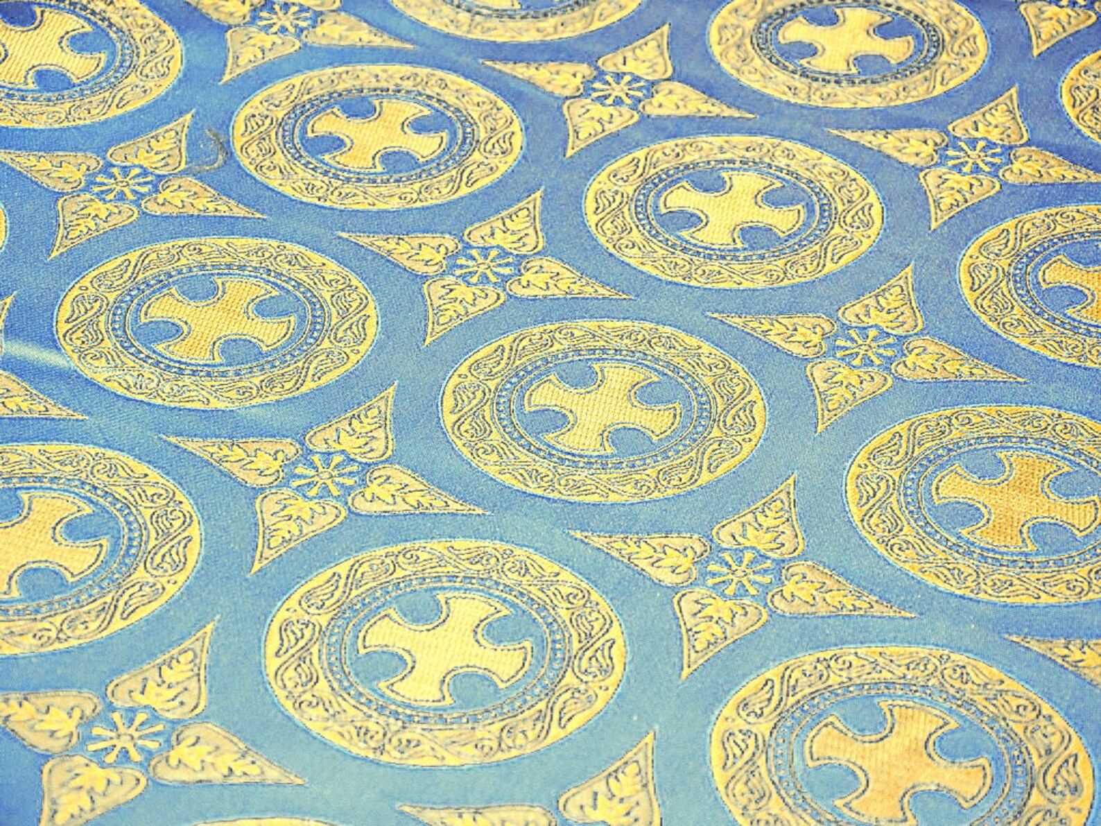 Church Fabric for Clergy Vestments. Nonmetallic Brocade. | Etsy