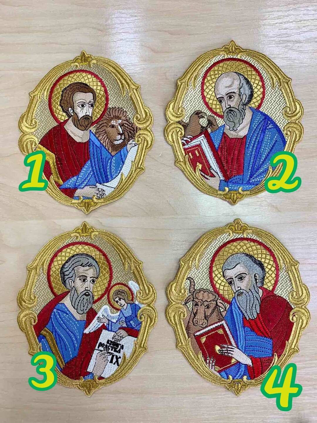 Embroidered Liturgical Icons of the Holy Apostles and Evangelists ...