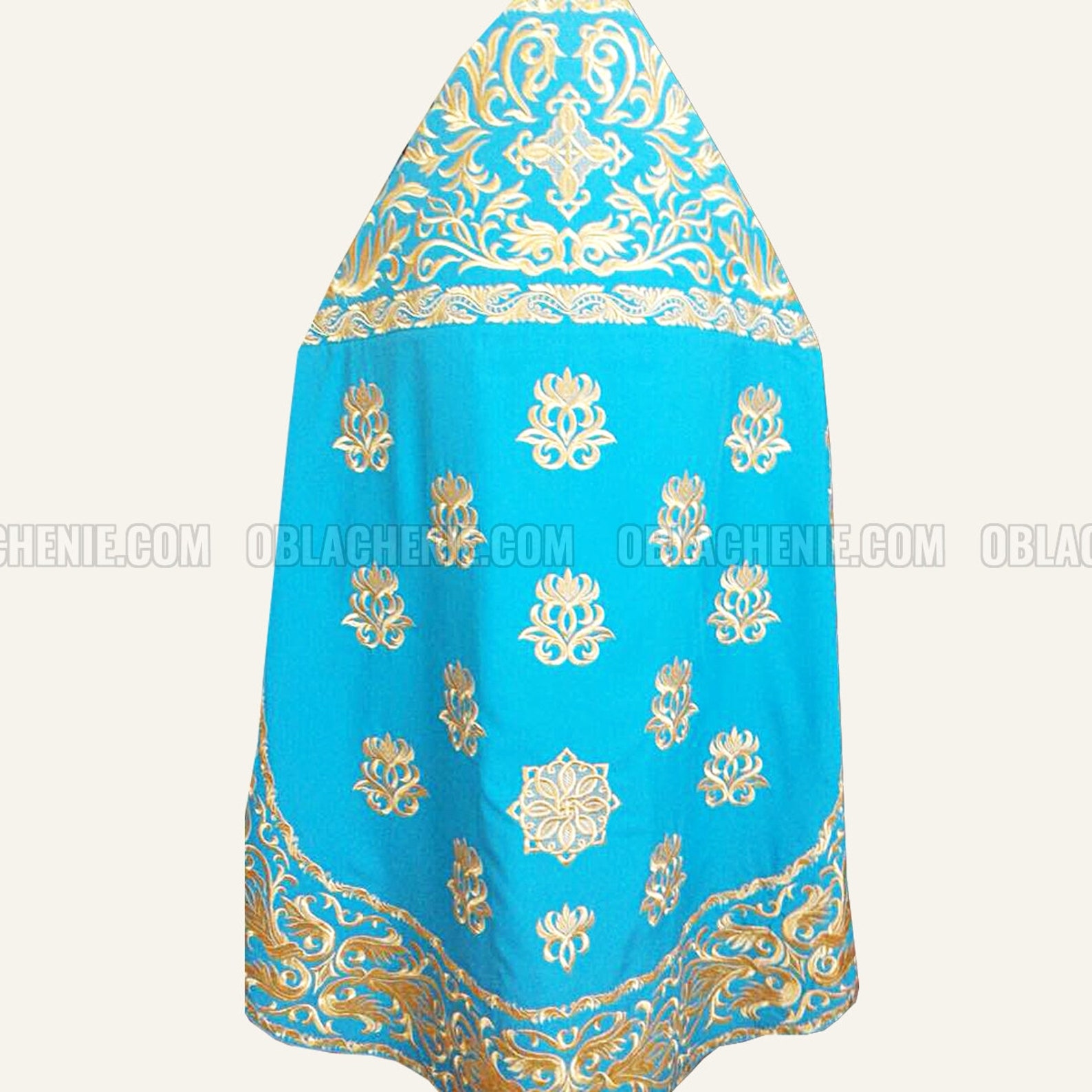 Blue Lightweight Orthodox Embroidered Priest Vestments. - Etsy