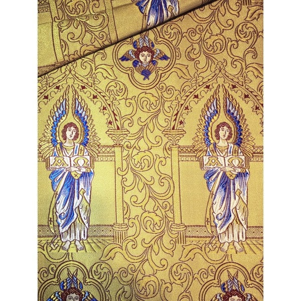Metallic Greek Brocade. 145 Cm Width | Etsy