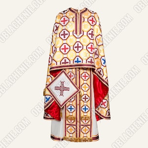 Green Orthodox Priest Vestments. Silk. Clergy Vestments. Liturgical ...