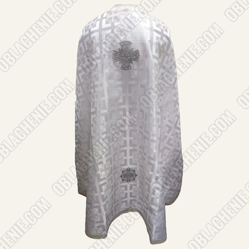 White Orthodox Priest Vestments. Lightweight Liturgical - Etsy