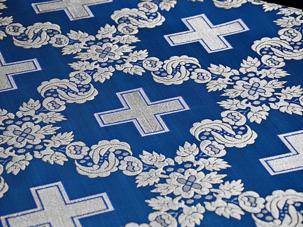 Litirgical Fabric Brocade. Church Nonmetallic Brocade for - Etsy
