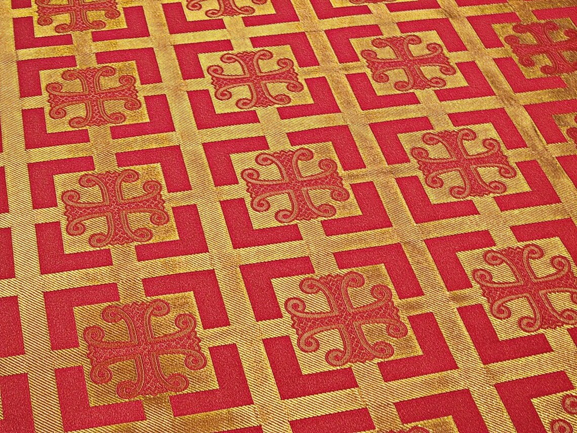 Liturgical Fabric for Clergy Vestments. Church Nonmetallic - Etsy