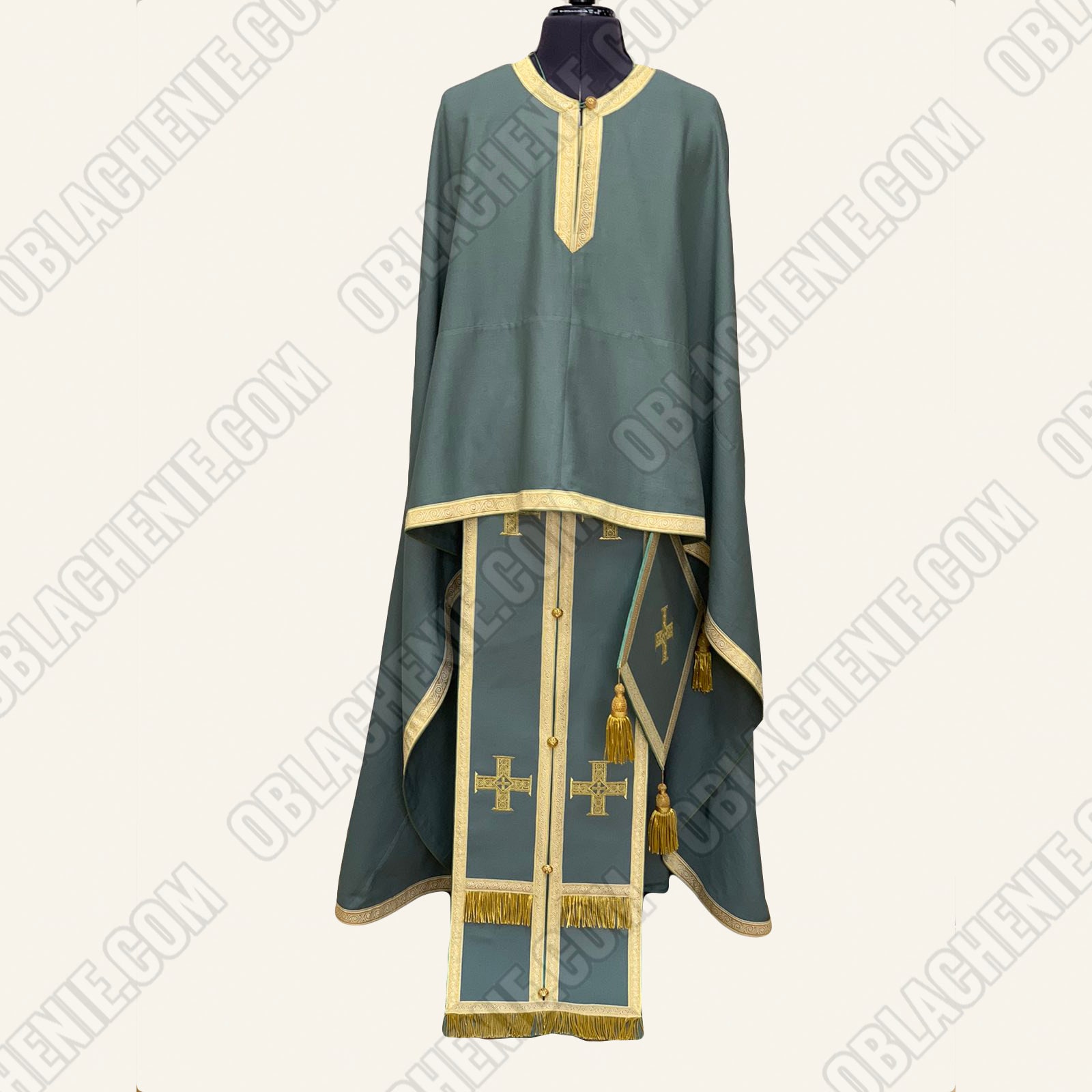 Green Priest Set Vestment. Linen. Liturgical Orthodox - Etsy UK