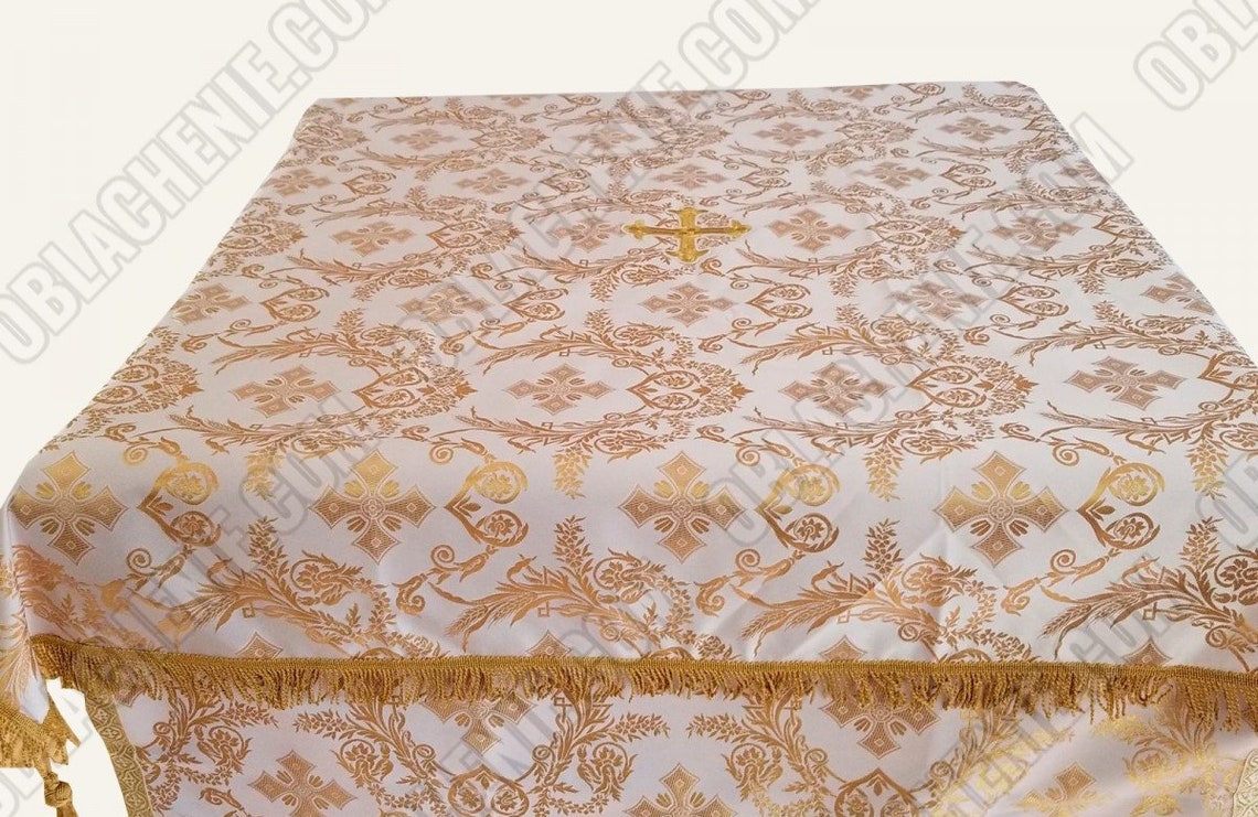 Top Cover for Altar Vestment. Cover for Holy Table. Altar Cloth ...