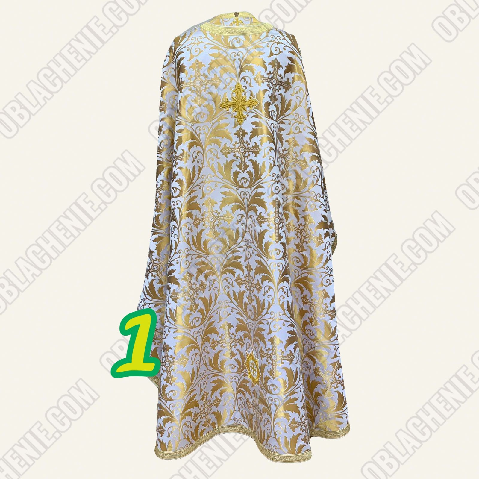 Greek Orthodox Priest Vestments. Nonetallic Brocade. Clergy Vestments ...