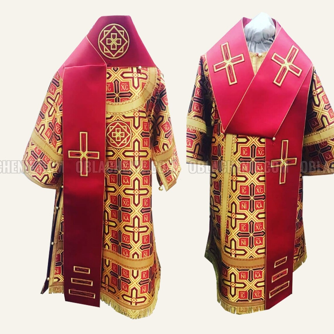 Bishops Vestments. Archbishop Vestments. Custom Vestments. - Etsy