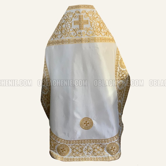 White Orthodox Priest Vestments. Lightweight Liturgical | Etsy