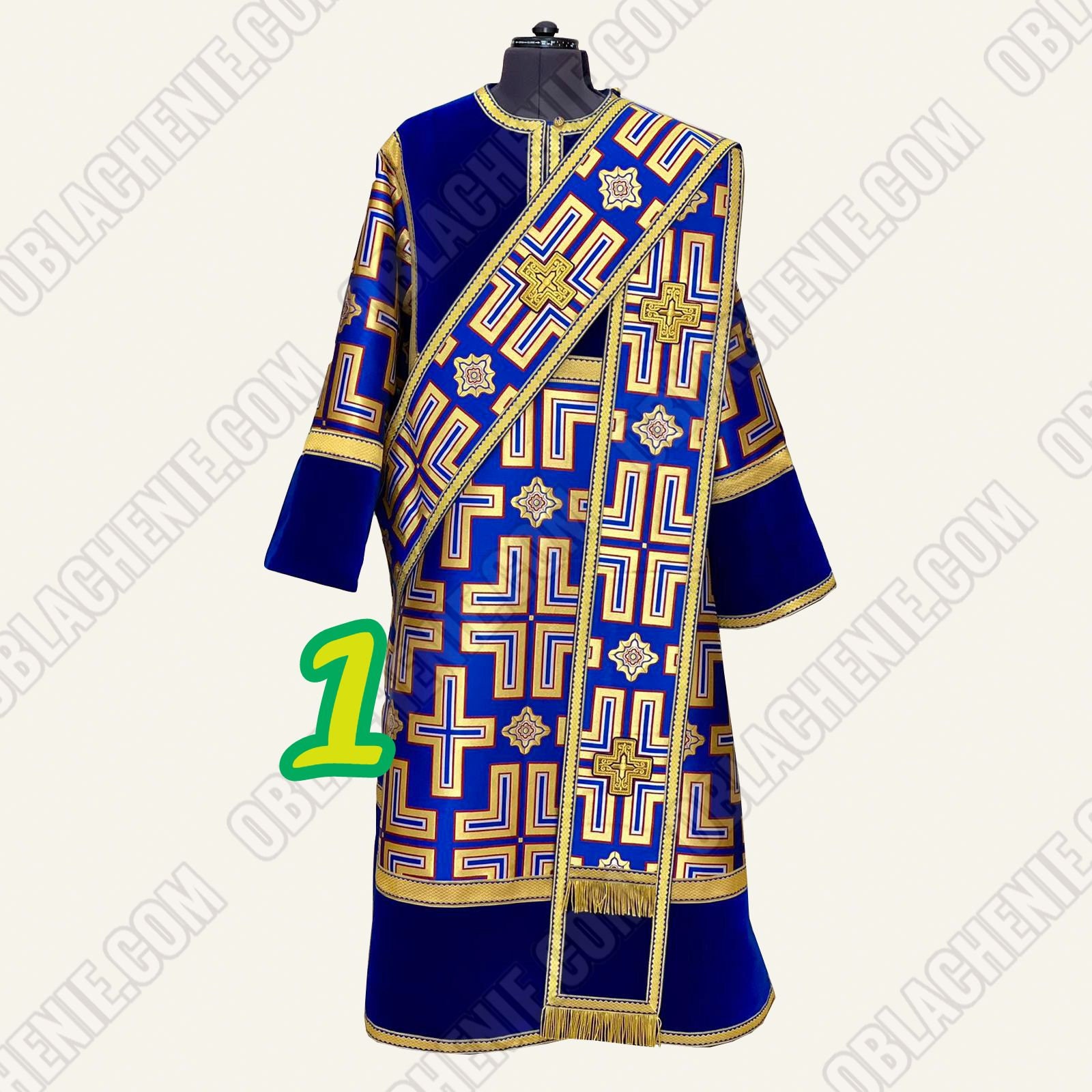 Archdeacons Vestment. Deacon Set Vestment. Nonmetallic | Etsy