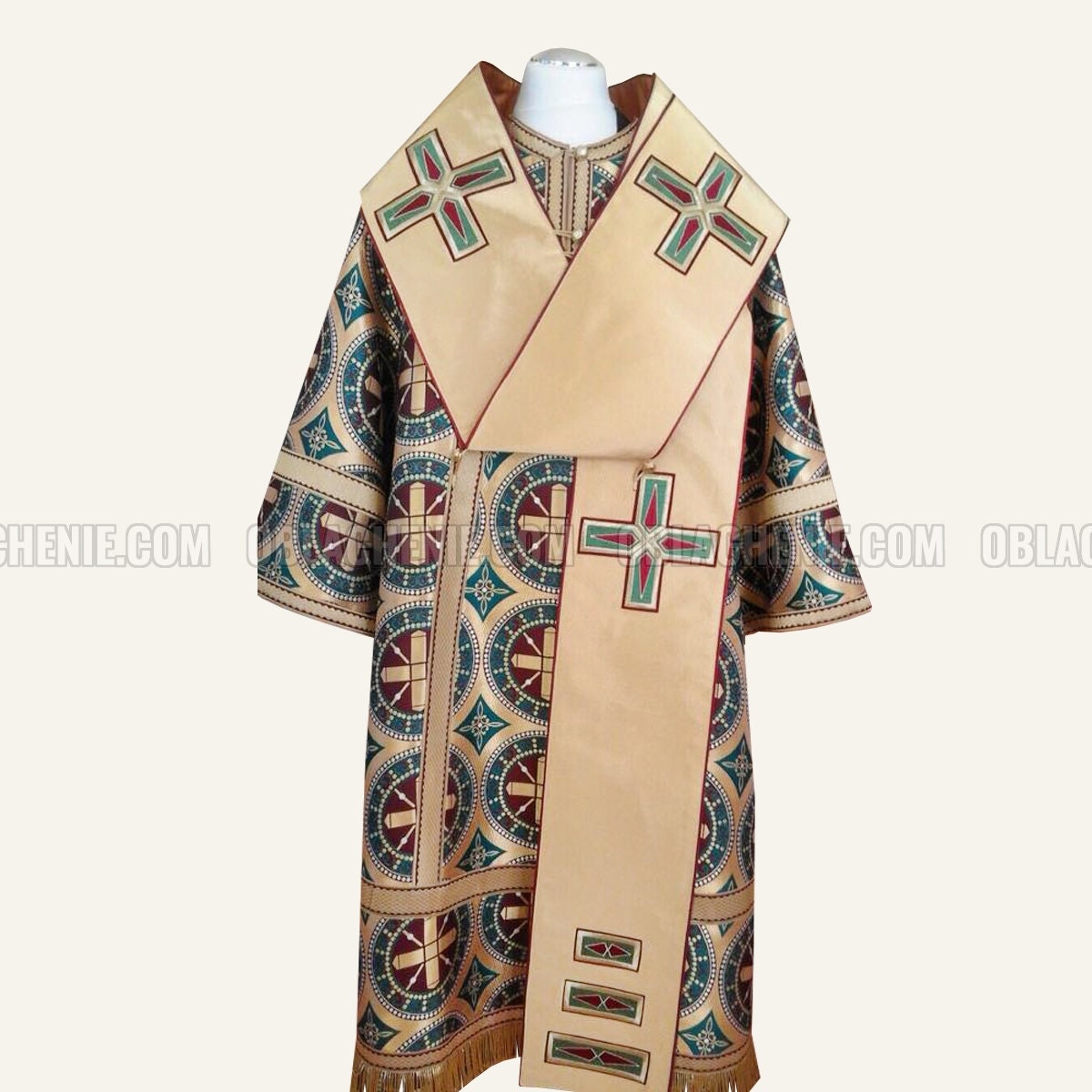 Bishops Vestments. Greek Metallic Brocade. Bishop Set - Etsy