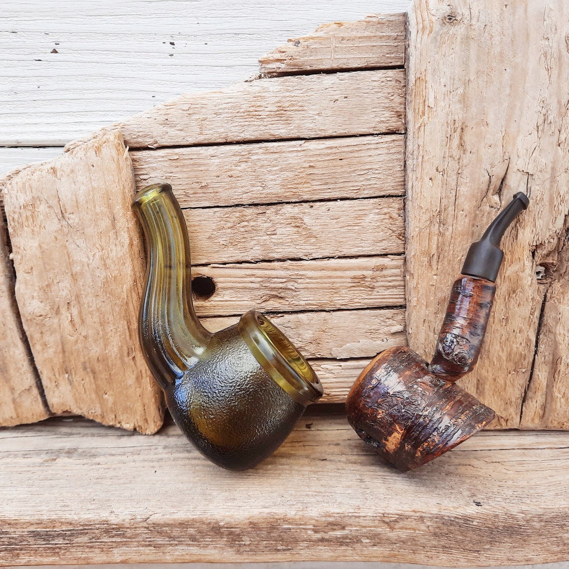 Lot of Two Vintage Collectible Smoking Pipes From 1980's - Etsy