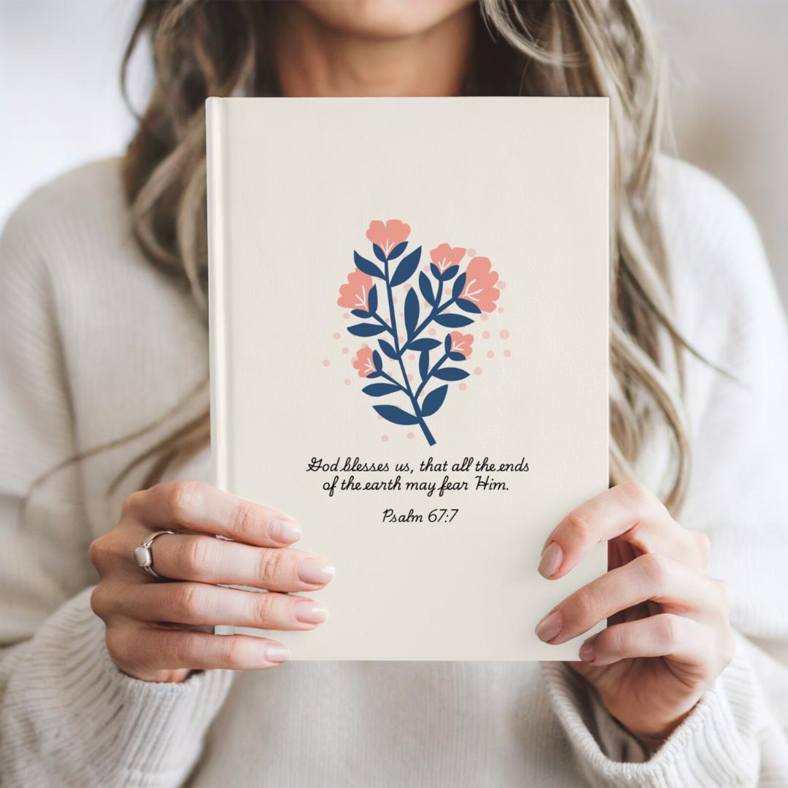 Christian Notebook for Bible Studying Floral Notebook for Women Bible ...