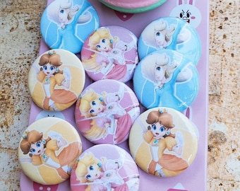 Peach Buttons - Etsy