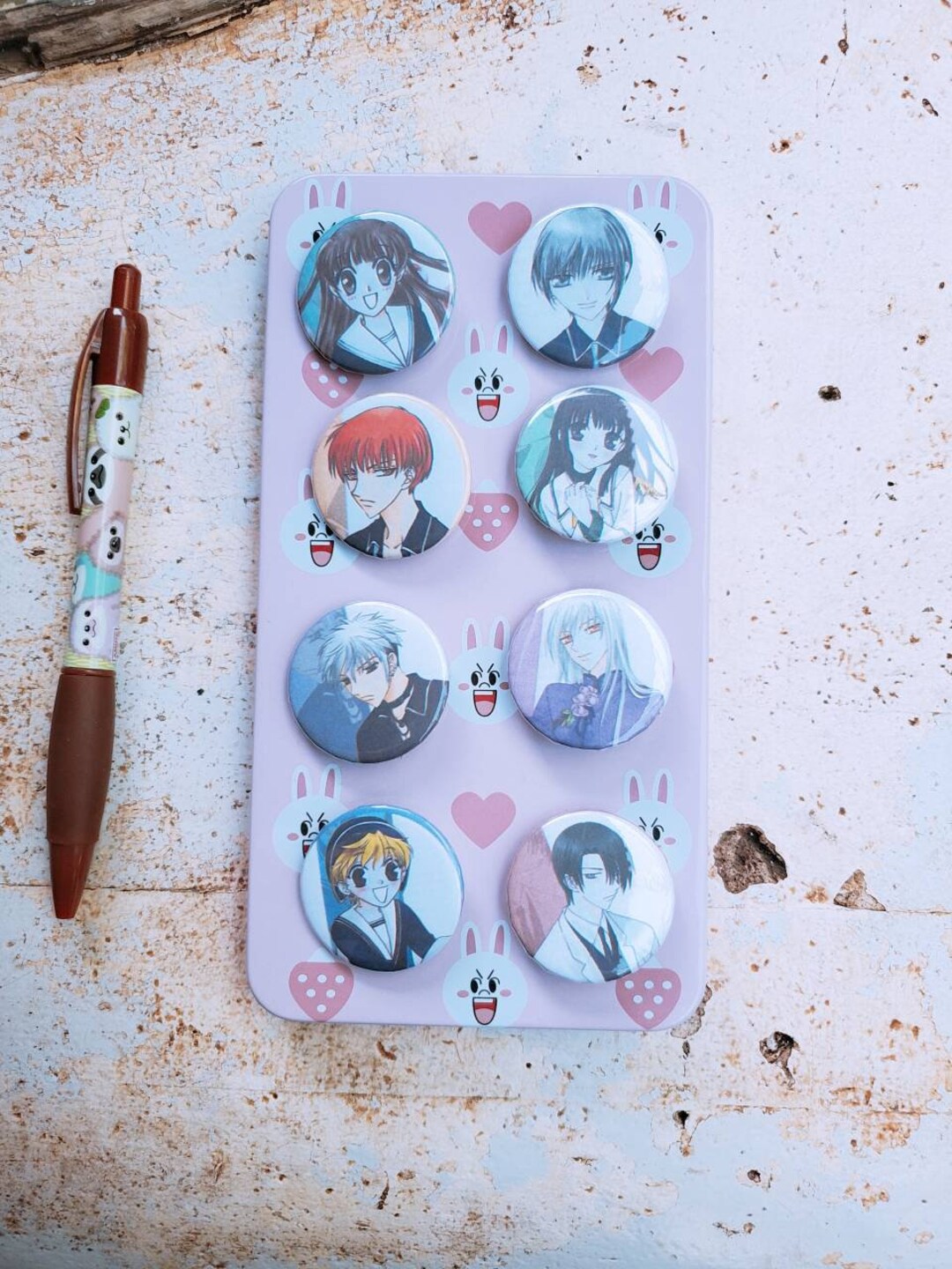 FB Anime Manga Inspired Pinback Buttons - Etsy