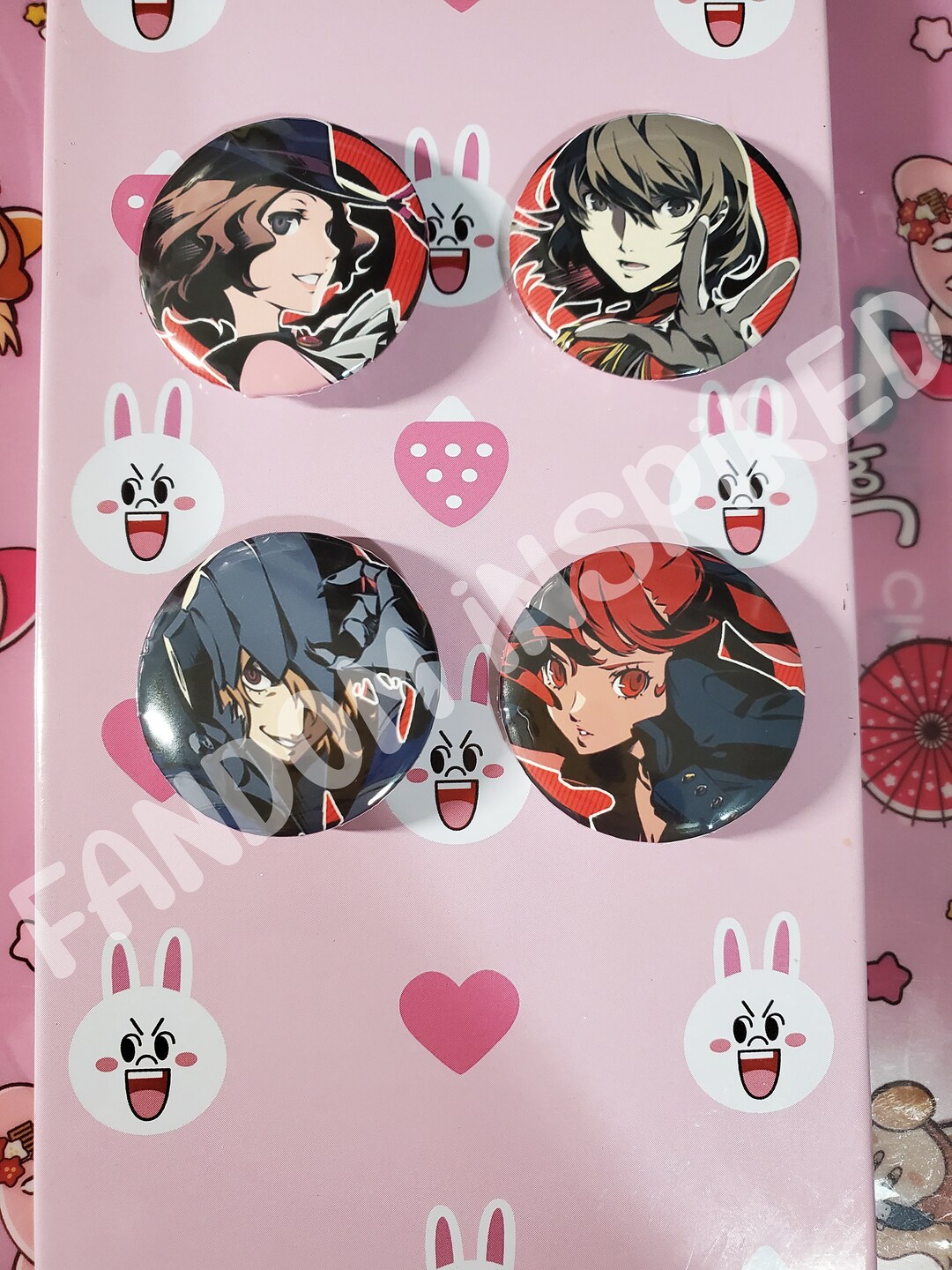 P5 AOA Anime Manga Inspired Pinback Buttons - Etsy
