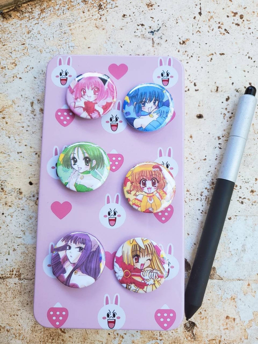 TMM Anime Manga Inspired Pinback Buttons - Etsy