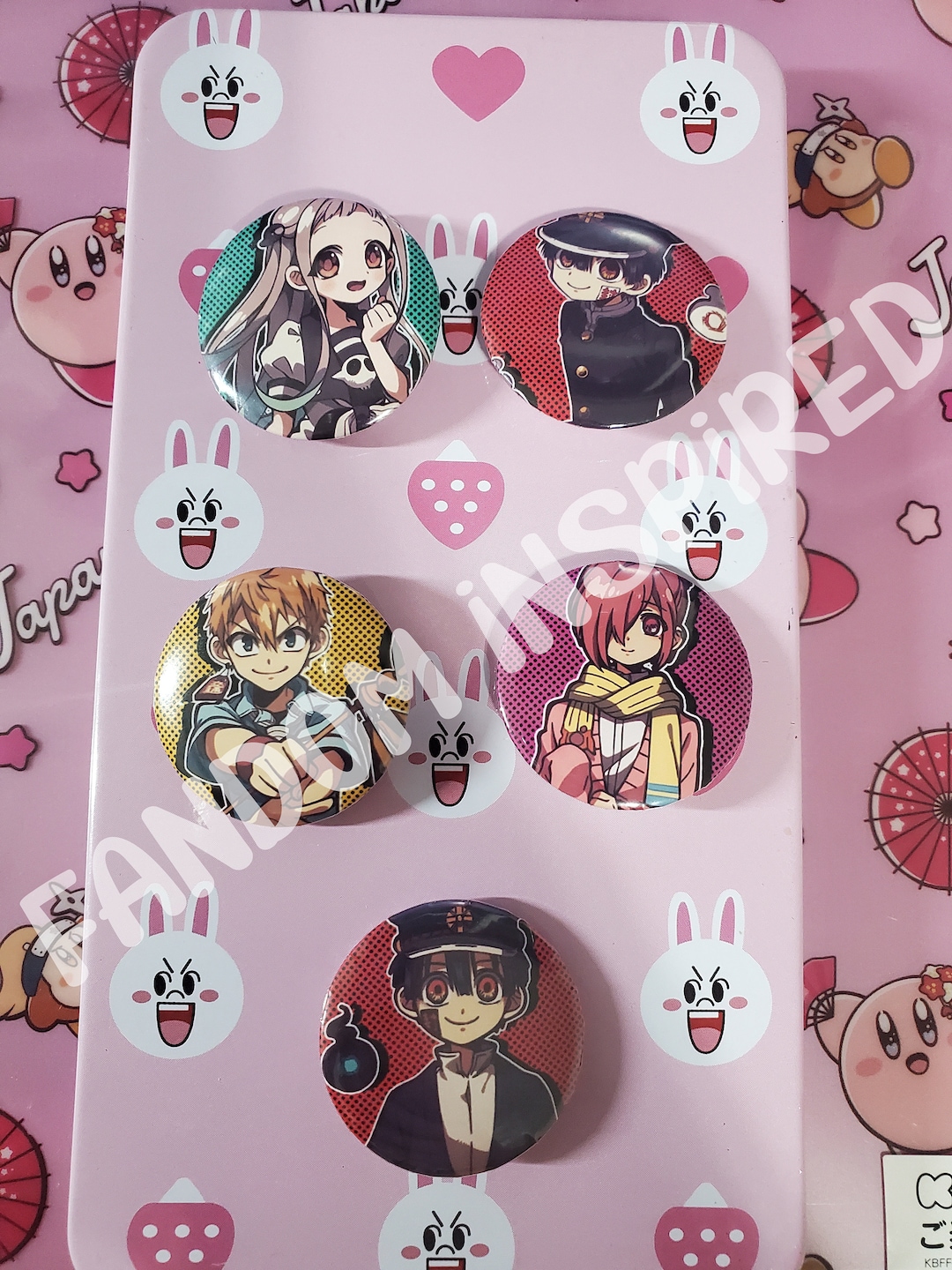 TBHK Anime Manga Inspired Pinback Buttons - Etsy