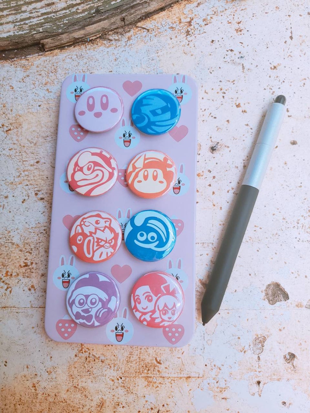 Kirby Star Allies Inspired Pinback Buttons - Etsy