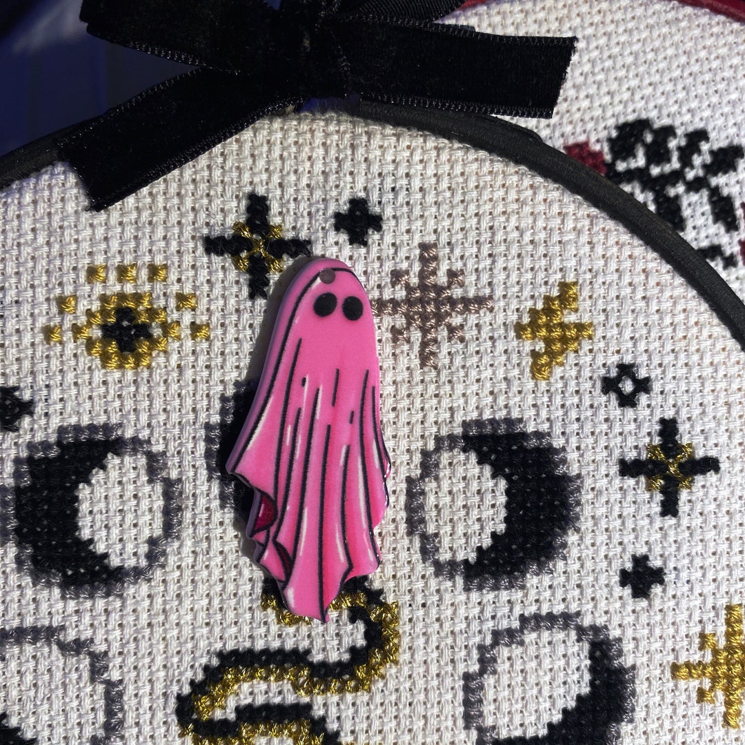 Pink Sheet Ghost Needle Minder / Needle Nanny / Needle Keeper - Etsy