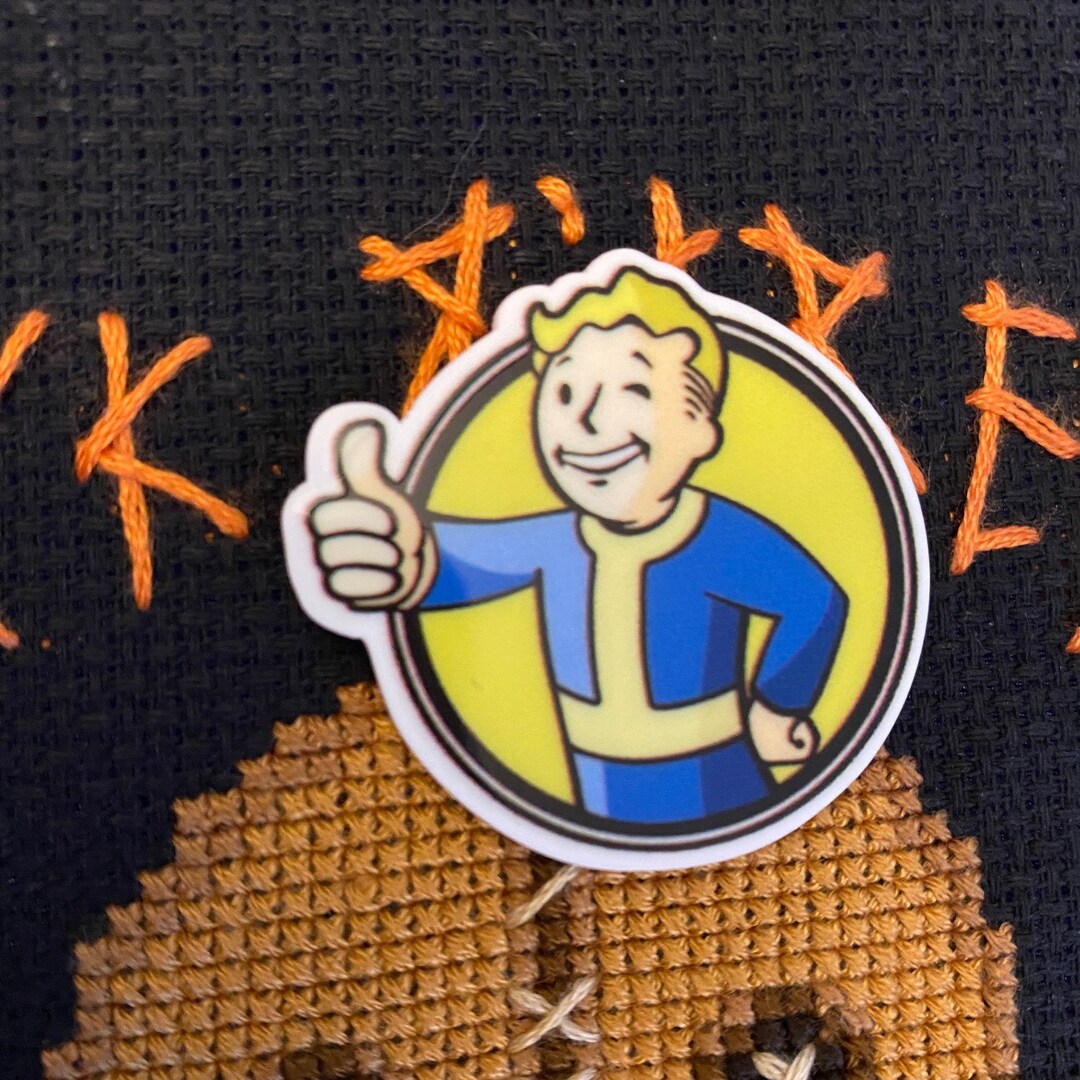 Fallout Vault Boy Needle Minder / Needle Nanny / Needle Keeper - Etsy