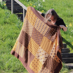 Patchwork CAL Crochet Pattern - Etsy