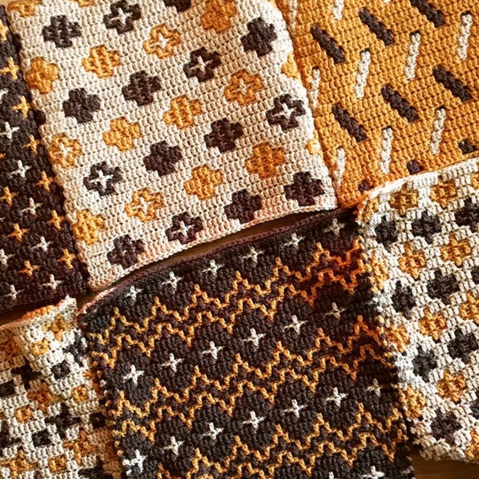 Patchwork CAL Crochet Pattern - Etsy