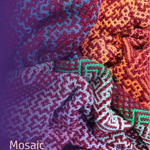 Diamond Echo Overlay Mosaic Crochet PATTERN ONLY for Cushion - Etsy