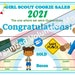 Girl Scout Daisy Cookie Award 2021 - Etsy