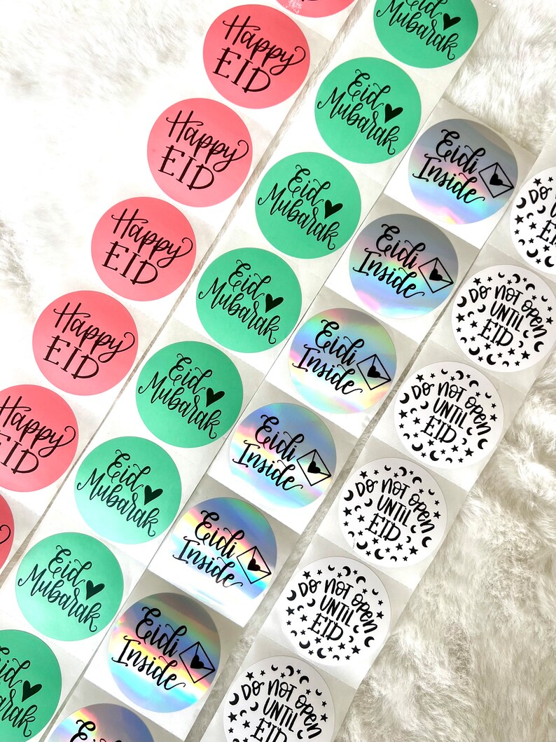 Eid Stickers - Etsy