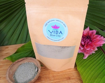 Natural Blue Clay - Etsy