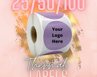 Purple Round Stickers - Etsy