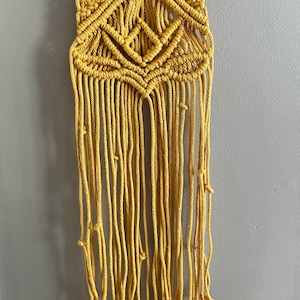 Macrame Lotus Flower Wall Hang || Lotus Flower || Macrame Wall Hang - Etsy