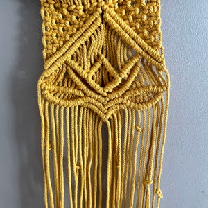 Macrame Lotus Flower Wall Hang || Lotus Flower || Macrame Wall Hang - Etsy