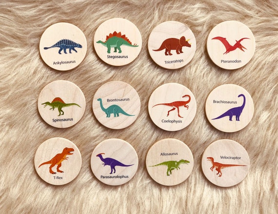 Tarjetas de memoria de dinosaurios regalos para niños hechos - Etsy México