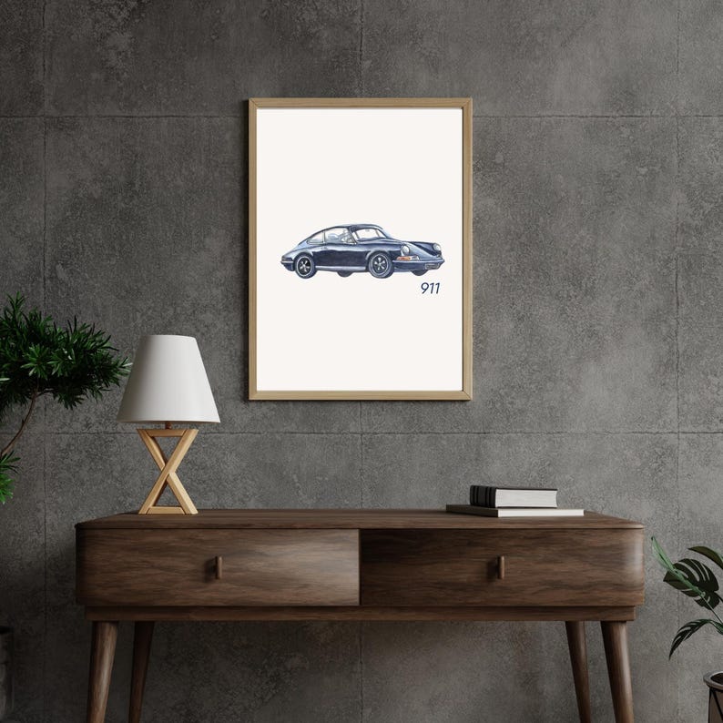 Porsche 911 Poster - Etsy