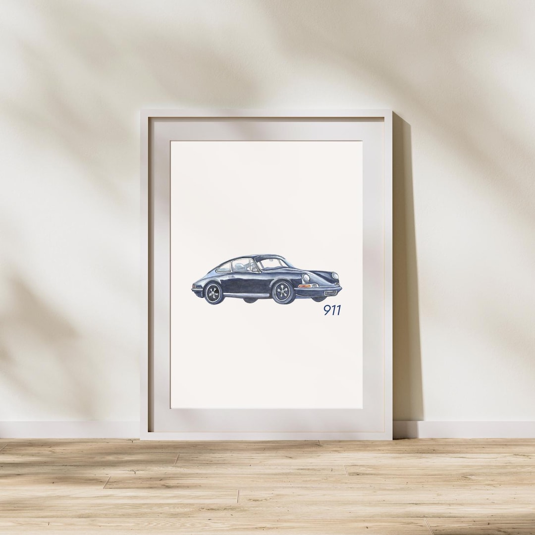 Porsche 911 Poster - Etsy
