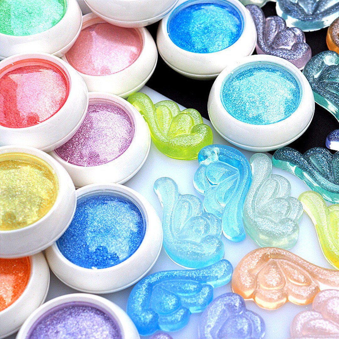 Diy Confectionery Color Starlight Powder Flash Powder Bottom Hand ...