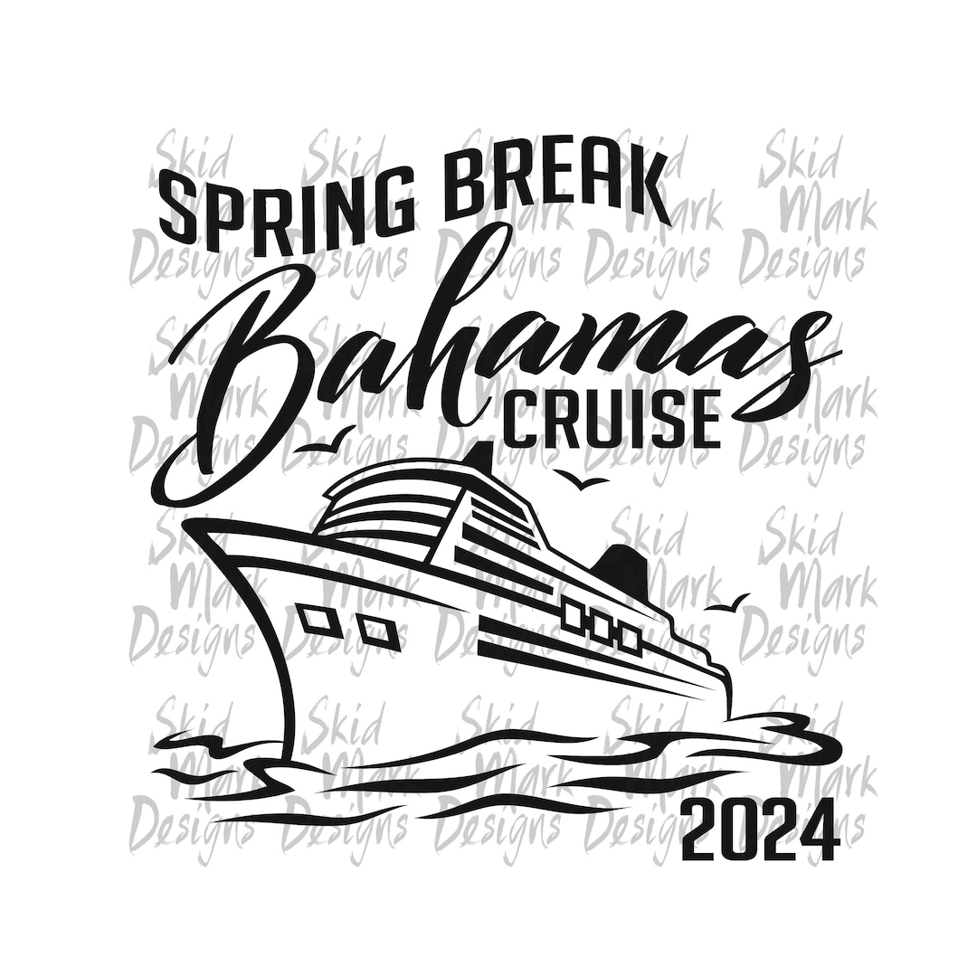 Spring Break Bahamas Cruise SVG - Etsy