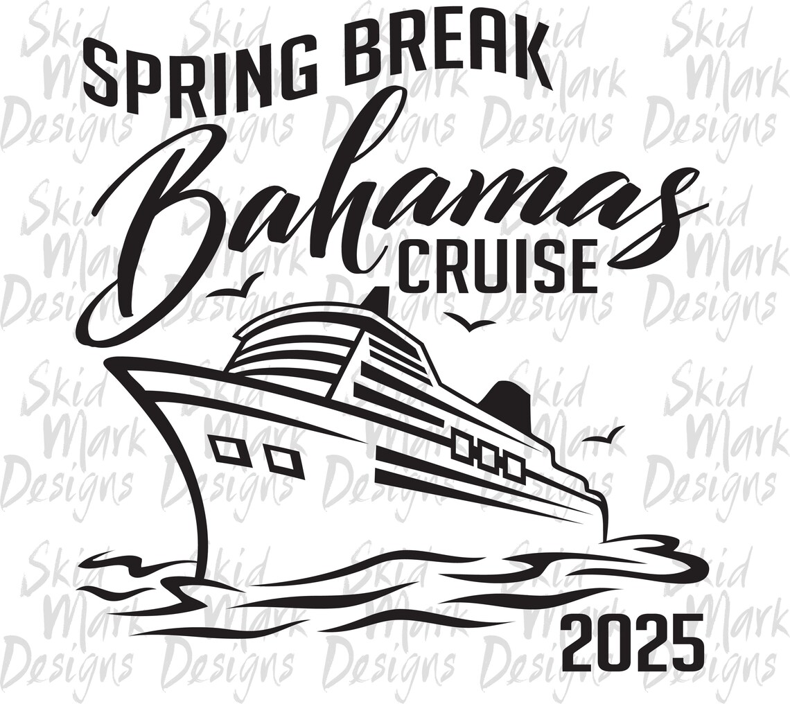 Spring Break Bahamas Cruise SVG - Etsy