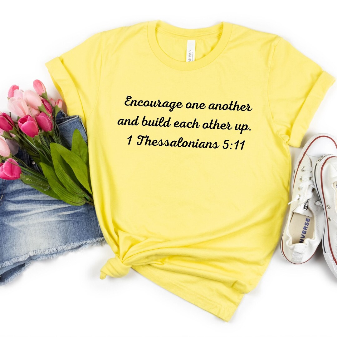 1 Thessalonians 5:11 Encourage One Another and Build Each - Etsy