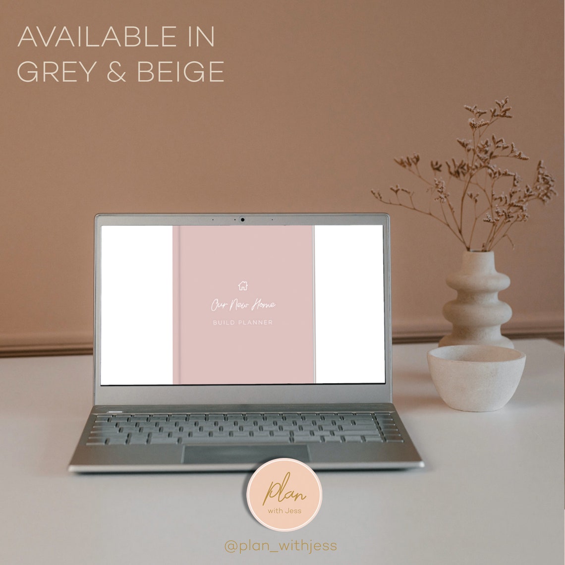 Digital - HOME BUILD PLANNER - Digital Planner - Blush - Building a New ...