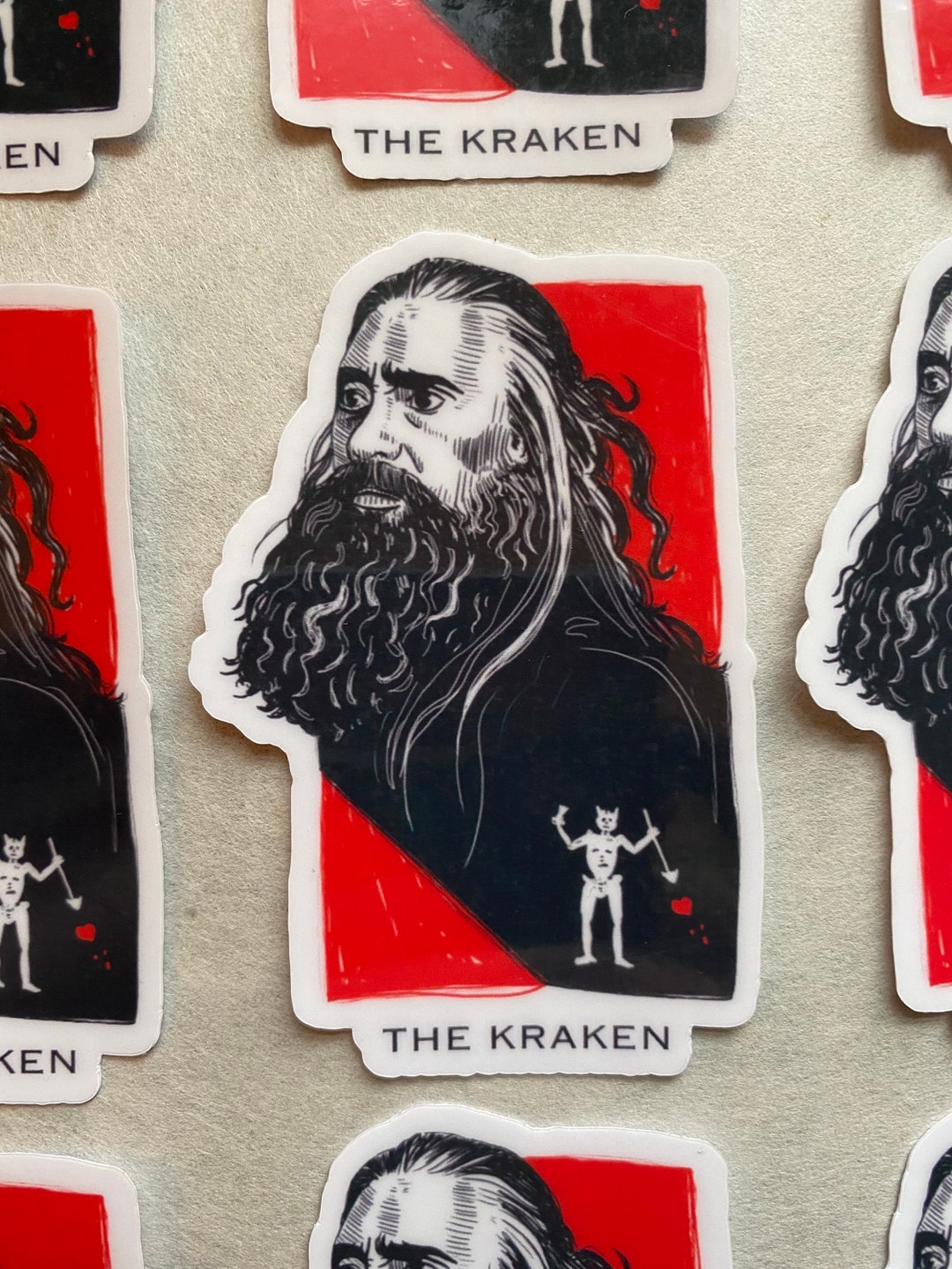 Blackbeard Sticker - Etsy