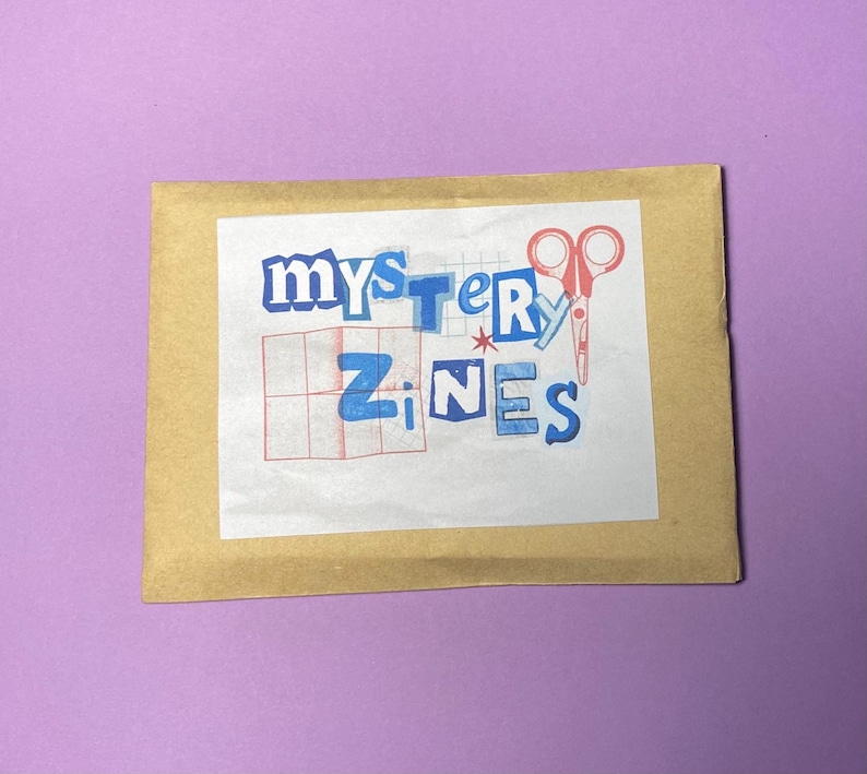 Mystery Zine - Etsy