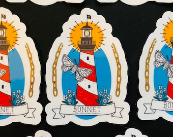 Bonnet Sticker - Etsy