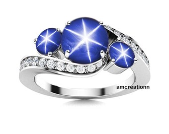 Lindy Star Ring - Etsy